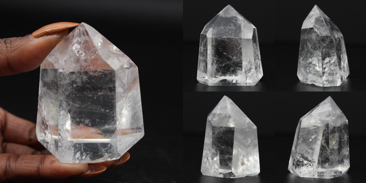 Prisma de cuarzo cristal de roca Madagascar 170gr 65mm | 23€